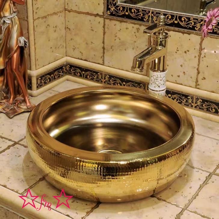 外寸サイズ（cm）：幅：42奥行き：42高さ：15素材：陶磁器取付について：取付工事はお近くの工務店様にご相談してください＜ 重量物なので同梱はできません ＞☆☆★★★★★★★★★★★★★☆☆◆お客様のご覧になっているモニター等により多少色...