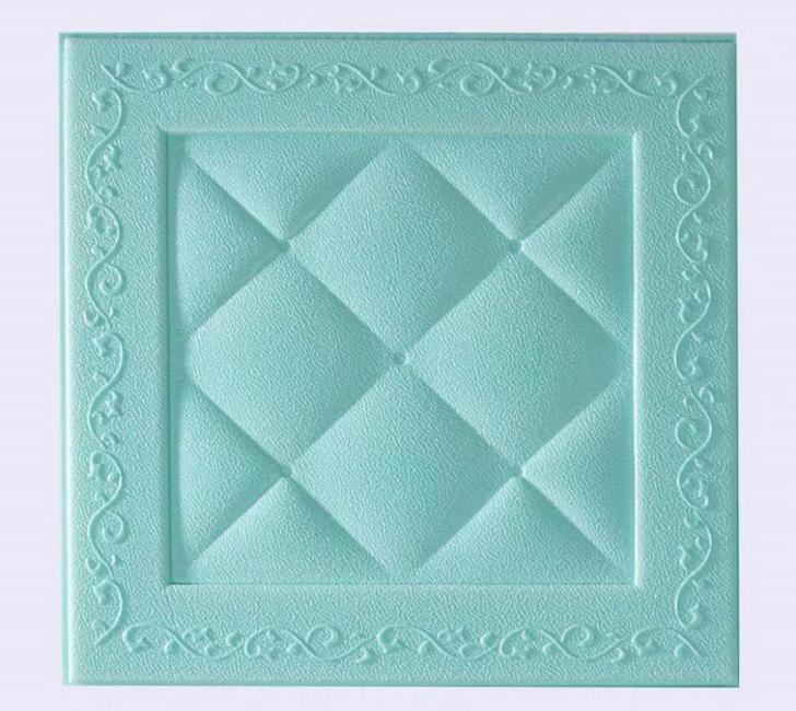 ◆厚さ：6mm◆状態：新品◆材質：XPEエコ フォーム◆50枚 34x34（cm)◆裏面に粘着性があり、はがすと、壁に貼ることができる3D壁紙◆防水 汚い防止 カビ防止◆貼り付け方は簡単。各場所に適用！◆手作業での採寸の為、若干誤差がある場...