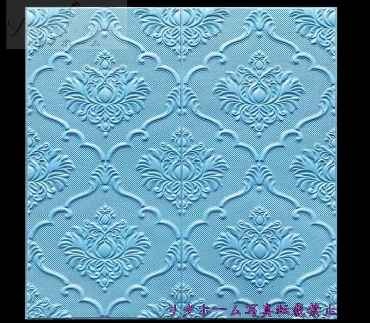 ◆厚さ：0.6cm◆状態：新品◆材質：XPEエコ フォーム◆50枚 70cm×70cm◆裏面に粘着性があり、はがすと、壁に貼ることができる3D壁紙◆防水 汚い防止 カビ防止◆貼り付け方は簡単。各場所に適用！◆手作業での採寸の為、若干誤差があ...