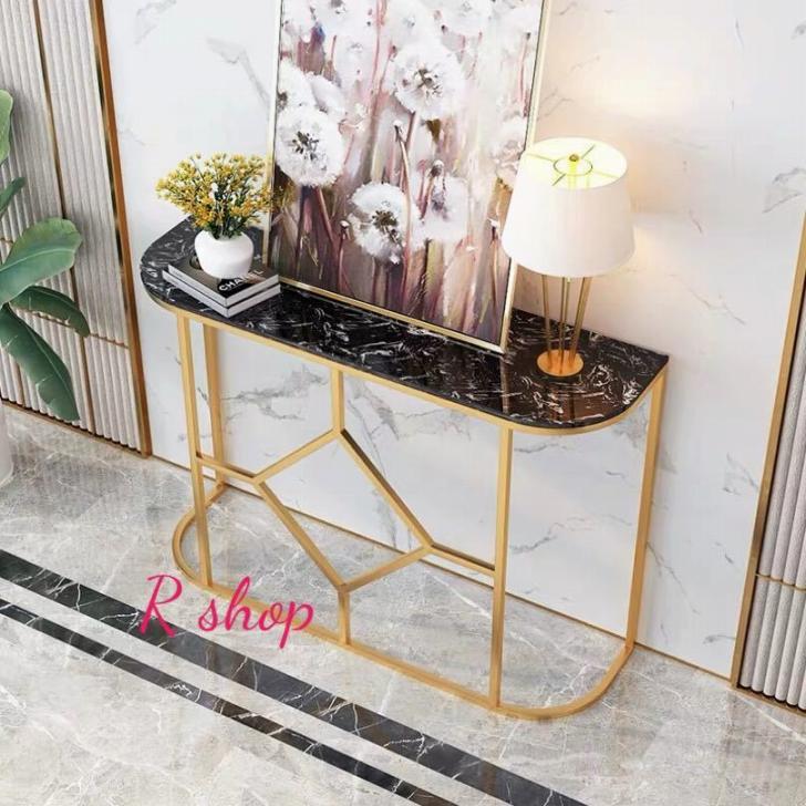 【商品仕様】本体寸法：幅100 ×奥行30 ×高さ85 cm商品状態：新品カラー：写真通り材質：金屬、鉄、人造大理石、ラッカー塗装◆お客様のご覧になっているモニター等により多少色が異なる場合がございます。あらかじめご了承ください。◆複数ご注...
