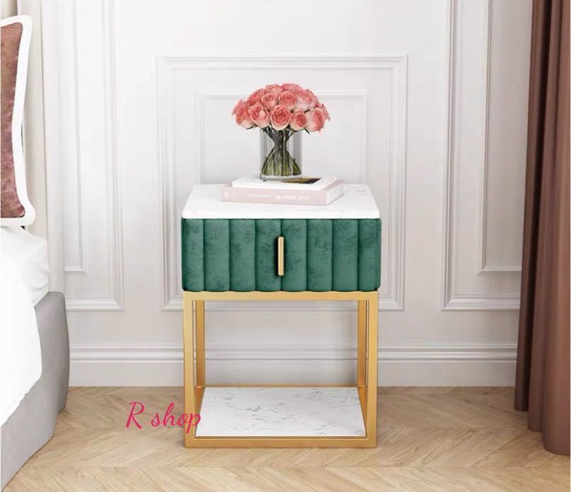 状態：新品未使用サイズ：幅40 x 奥行40 高さ50 cm素材：金屬、鉄、中質繊維板、天然木化粧合板、人造大理石☆☆★★★★★★★★★★★★★☆☆◆お客様のご覧になっているモニター等により多少色が異なる場合がございます。あらかじめご了承く...