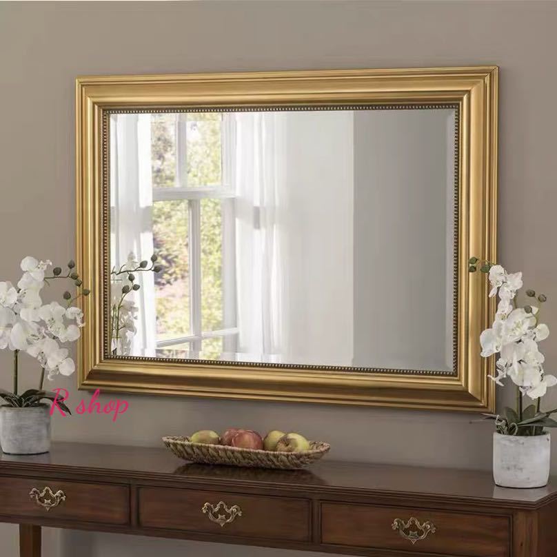 外寸サイズ(cm) ： 幅100 x 高さ70 (cm）材質 ： ミラー、樹脂、木、他★複数ご注文の場合やお急ぎの場合は必ず事前に納期のお質問をお願いいたします。☆☆★★★★★★★★★★★★★☆☆注意事項1、こちらの商品は海外製の新品です。...