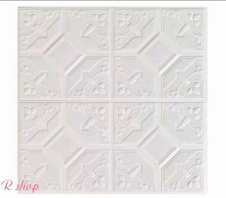 ◆厚さ：0.5cm◆状態：新品◆材質：XPEエコ フォーム◆50枚 70cm×70cm◆裏面に粘着性があり、はがすと、壁に貼ることができる3D壁紙◆防水 汚い防止 カビ防止◆貼り付け方は簡単。各場所に適用！◆手作業での採寸の為、若干誤差があ...