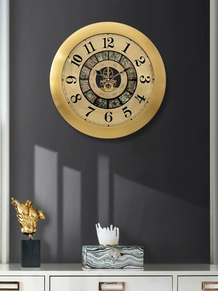 素材： 金属 銅 有機ガラス 静音機芯 サイズ：幅38 (CM) 商品状態：新品 カラー：写真通り ☆☆★★★★★★★★★★★★★☆☆ ◆お客様のご覧になっているモニター等により多少色が異なる場合がございます。あらかじめご了承ください。 ◆...