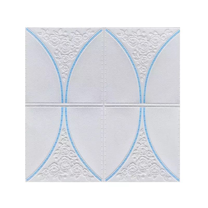 ◆厚さ：0.6cm◆状態：新品◆材質：XPEエコ フォーム◆50枚 70cm×70cm◆裏面に粘着性があり、はがすと、壁に貼ることができる3D壁紙◆防水 汚い防止 カビ防止◆貼り付け方は簡単。各場所に適用！◆手作業での採寸の為、若干誤差があ...