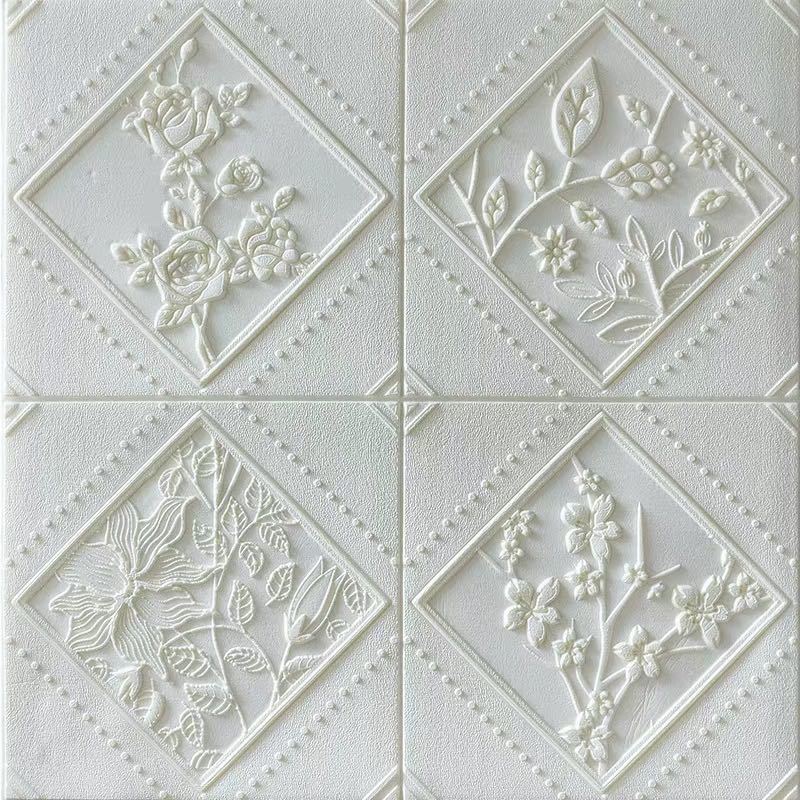 ◆厚さ：0.7cm◆状態：新品◆材質：XPEエコ フォーム◆50枚 70cm×70cm◆裏面に粘着性があり、はがすと、壁に貼ることができる3D壁紙◆防水 汚い防止 カビ防止◆貼り付け方は簡単。各場所に適用！◆手作業での採寸の為、若干誤差があ...