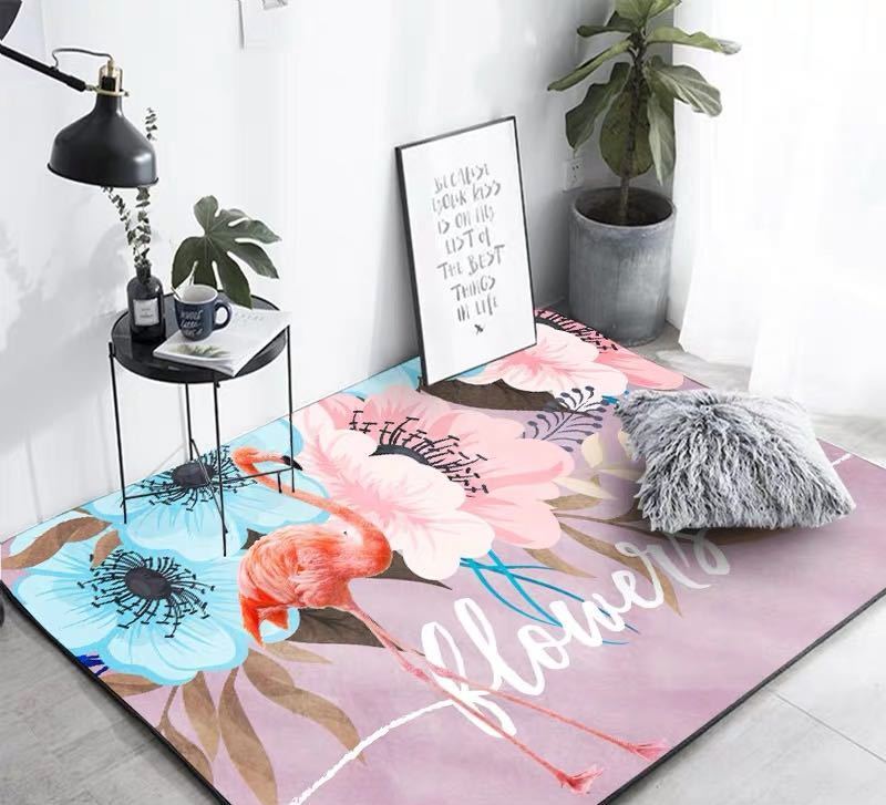 サイズ：160x230（cm)厚さ：0.6cm素材表地：ポリエステル100％裏面：不織布(PVC点滑り止め)備考開封後は新品の為においのする場合がございます。こちらのにおいは、時間の経過により消えていきますのでご安心下さい。もし、気になるよ...