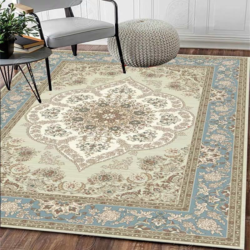 サイズ：160x230（cm)厚さ：0.6cm素材表地：ポリエステル100％裏面：不織布(PVC点滑り止め)備考開封後は新品の為においのする場合がございます。こちらのにおいは、時間の経過により消えていきますのでご安心下さい。もし、気になるよ...