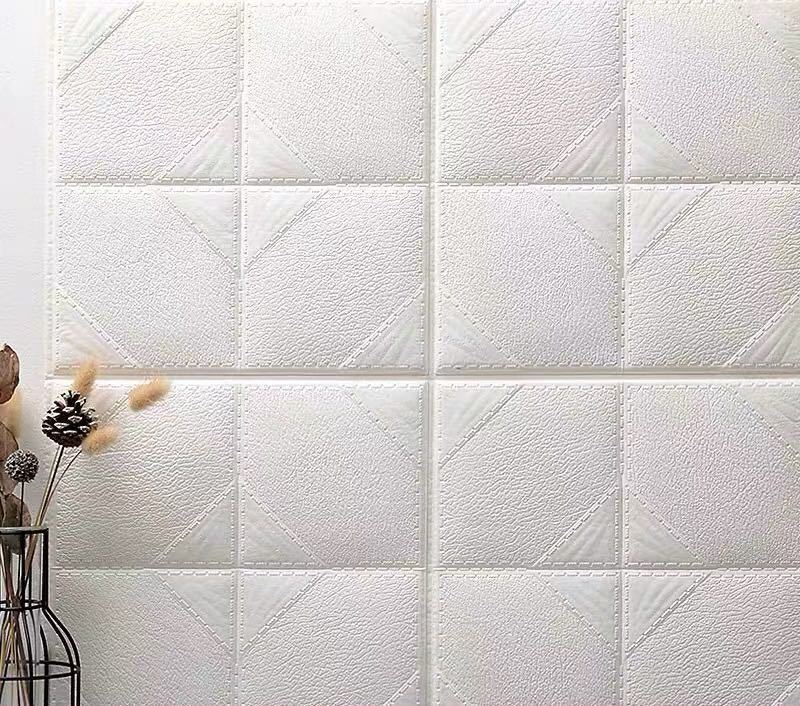 ◆厚さ：0.7cm◆状態：新品◆材質：XPEエコ フォーム◆50枚 70cm×70cm◆裏面に粘着性があり、はがすと、壁に貼ることができる3D壁紙◆防水 汚い防止 カビ防止◆貼り付け方は簡単。各場所に適用！◆手作業での採寸の為、若干誤差があ...