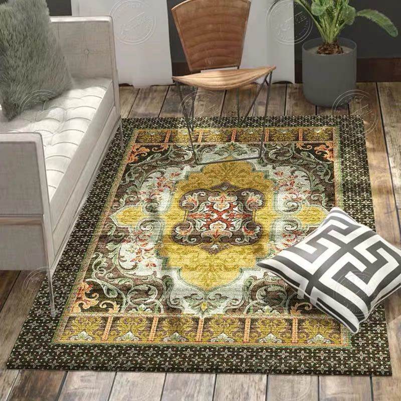 サイズ：160x240（cm)厚さ：0.6cm素材表地：ポリエステル100％裏面：不織布(PVC点滑り止め)備考開封後は新品の為においのする場合がございます。こちらのにおいは、時間の経過により消えていきますのでご安心下さい。もし、気になるよ...