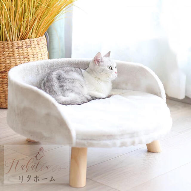 豪華犬用ベッド　お昼寝 ペットソファ小型犬寝床 座布団 ふかふか ペット用ベッド ペット用ベッド 商品説明Sサイズ：35 x 35 x30 cm寝床としても使え、日ごろからリラックスできるペット専用のスペースを確保できます。 クッションは洗...