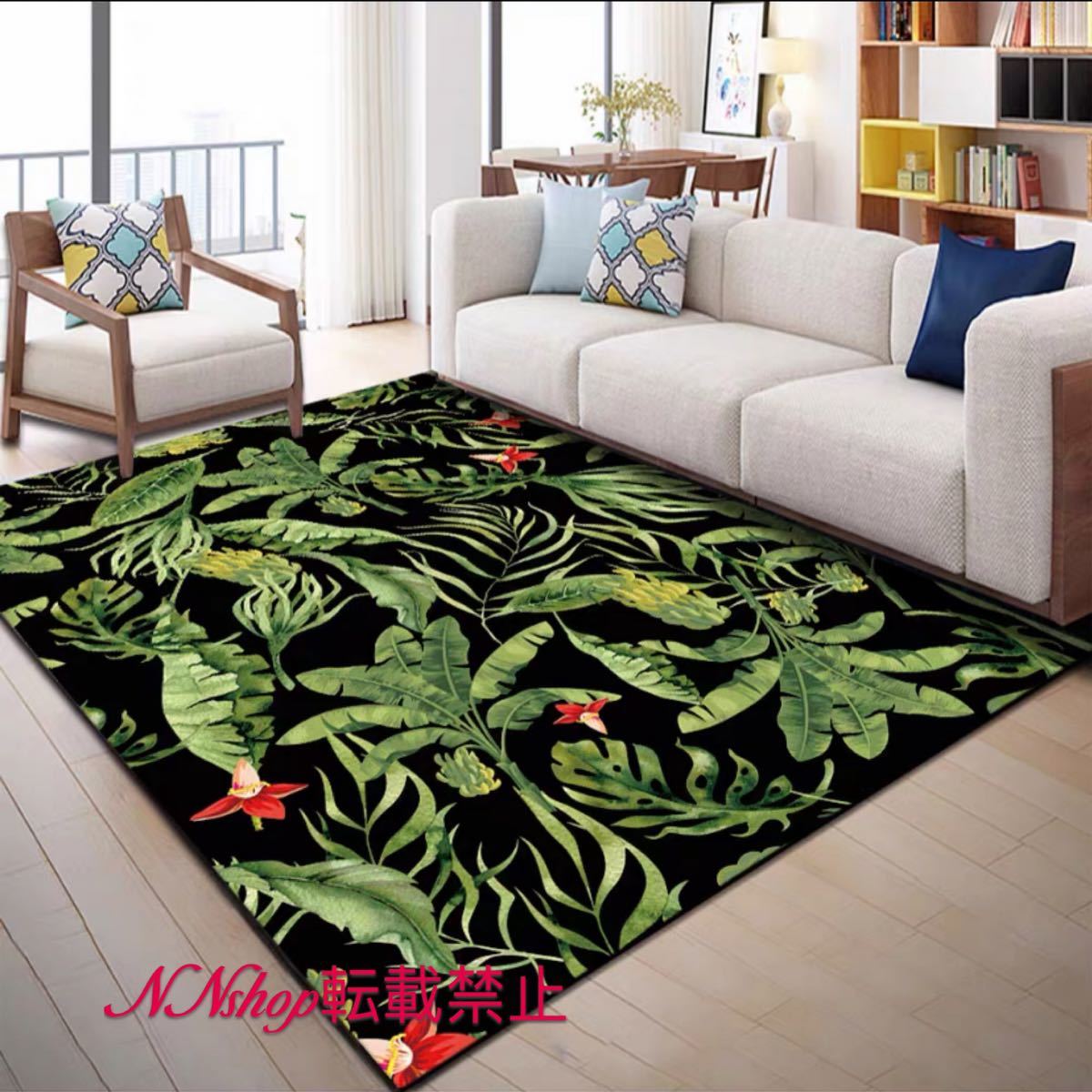 サイズ：160x230（cm)厚さ：0.6cm素材表地：ポリエステル100％裏面：不織布(PVC点滑り止め)サイズオーダー可能です備考　開封後は新品の為においのする場合がございます。こちらのにおいは、時間の経過により消えていきますのでご安心...