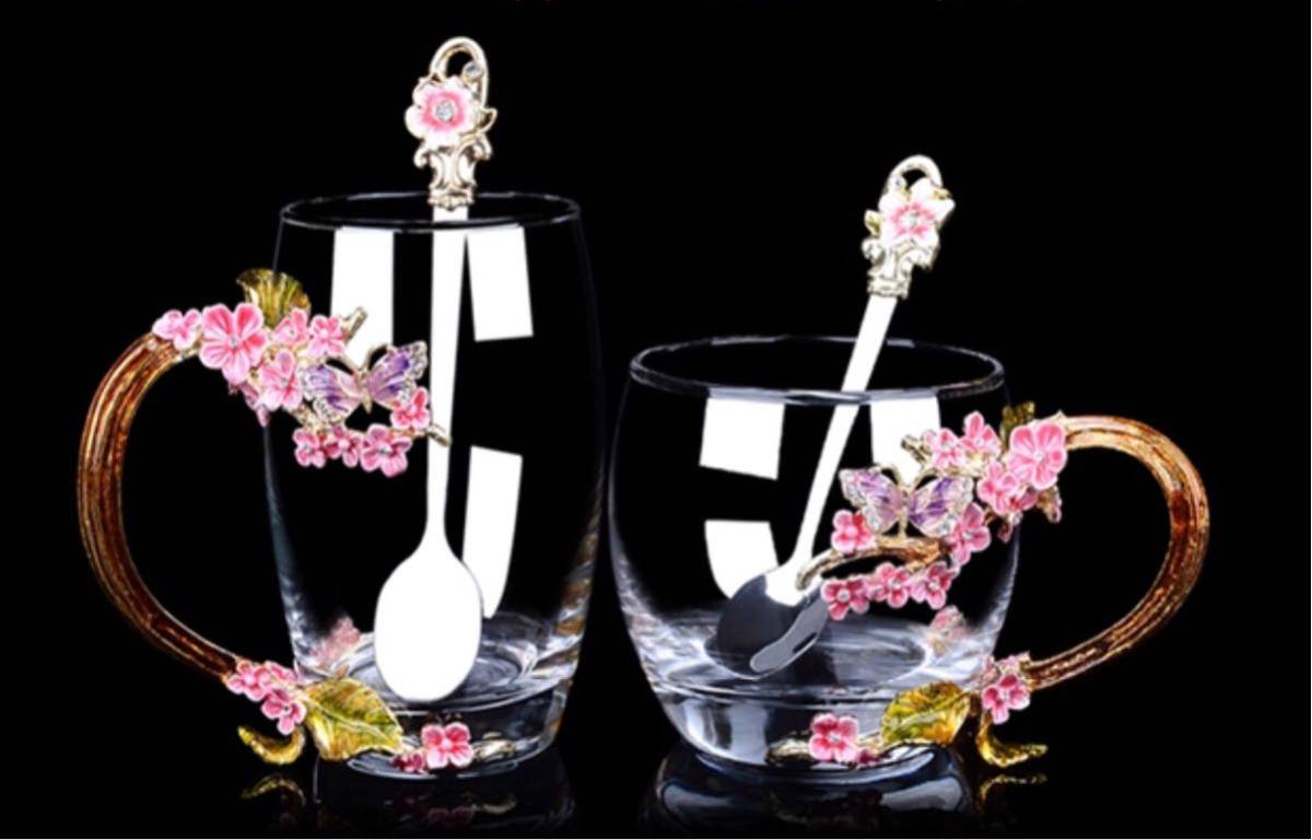 【サイズ】Aタイプ：幅13x高9さcmBタイプ：幅12×高12さcm【容量】Aタイプ：330mlBタイプ：350ml【材質】カップ/耐熱ガラス（ホウ珪酸ガラス）★在庫は日々変動しておりますので万が一売り切れの場合は注文をキャンセルさせて頂く...