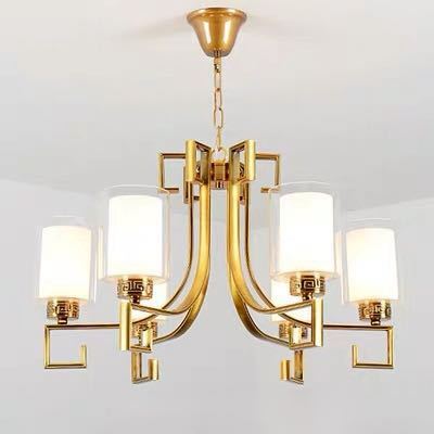 【商品仕様】■個口数：1 （〜60Wまで対応）■E26 白熱球、電球型蛍光灯、LED電球使用可能■使用電球：6個（※電球は付属しておりません）本体サイズ：横72 x 高さ 41 (cm）部品材質：金属、合金、樹脂★取付工事は電気工事士にご相...