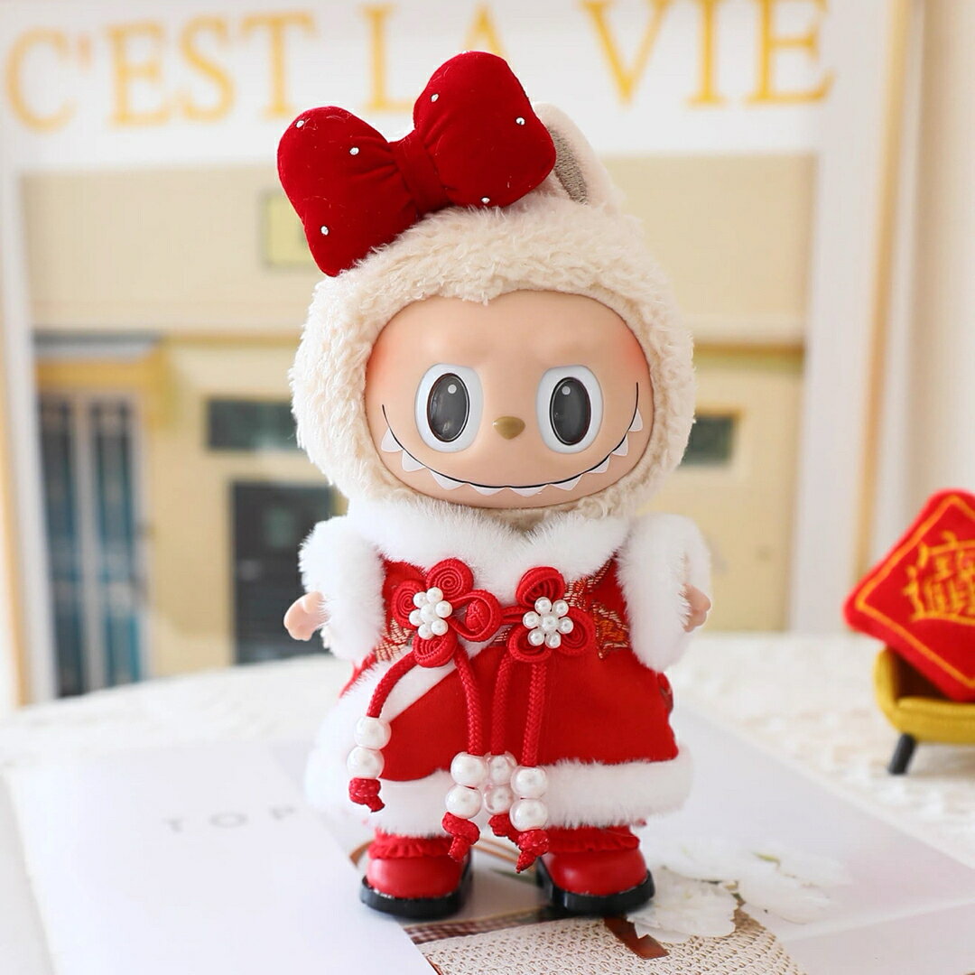 商品説明 POPMARTポップマートLABUBUラブブ商品は着替えのみ、labubu本体を付いてないです。ぬいぐるみは付属しておりません。セット内容1、リボン2、ワンピース3、靴※丁寧にお作りしていますが、素人ハンドメイド品の為縫い目のズレ...
