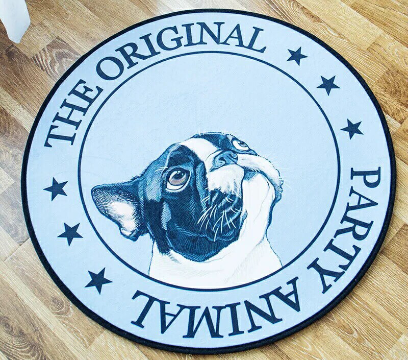 厚さ：0.6cm* サイズ：直徑58cm☆発送の際、折り畳んでの発送となりますので、ご理解の上ご購入お願い致します。※ご覧のモニターの環境、撮影環境により実物と色味が異なって見える場合が御座います。※タオル生地ではございません。※海外製品の...