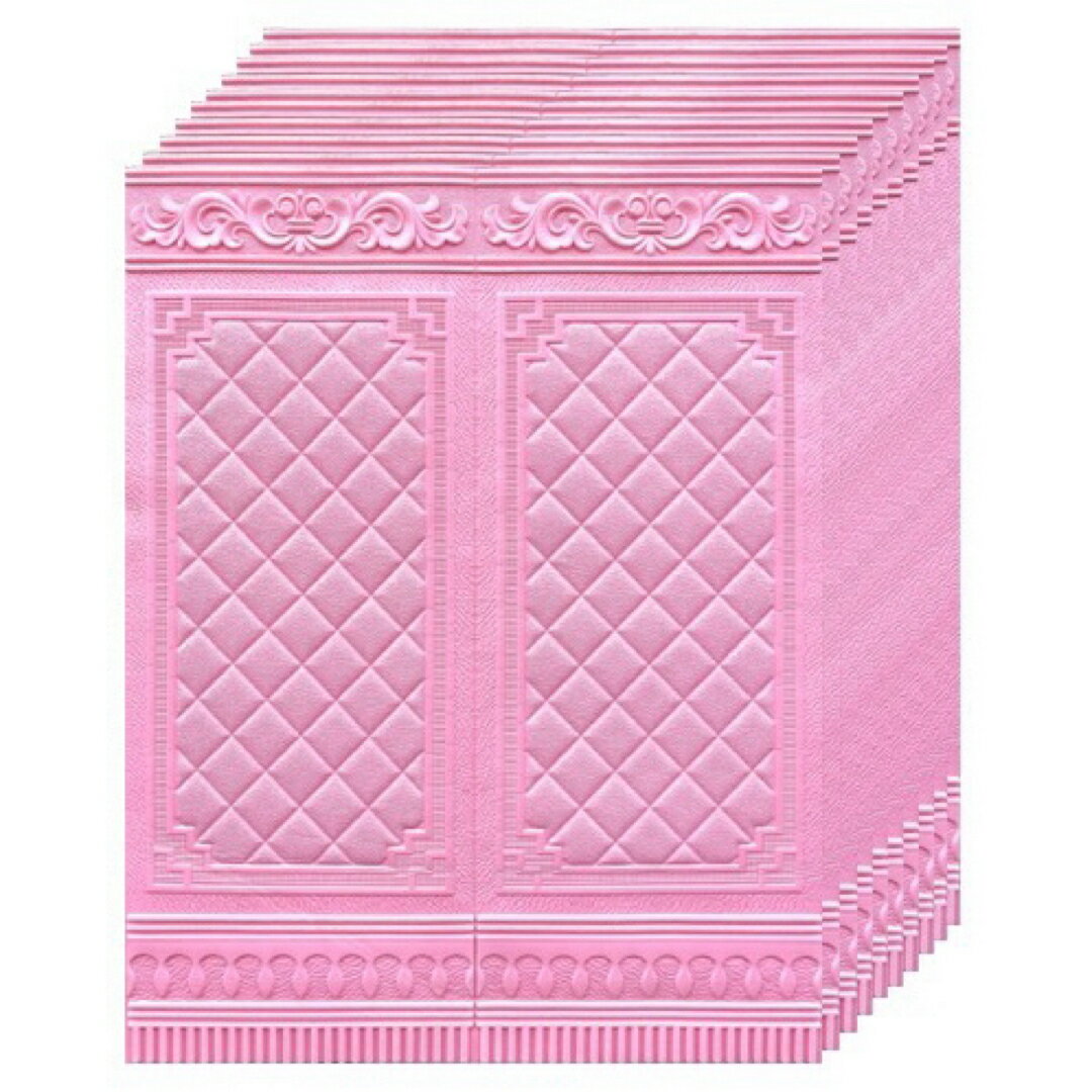 商品説明 ◆厚さ：0.5cm◆状態：新品◆材質：XPEエコ&nbsp;フォーム◆10枚&nbsp;70x90（cm)◆裏面に粘着性があり、はがすと、壁に貼ることができる3D壁紙◆防水&nbsp;汚い防止&nbsp;カビ防止◆貼り付け方は簡単...