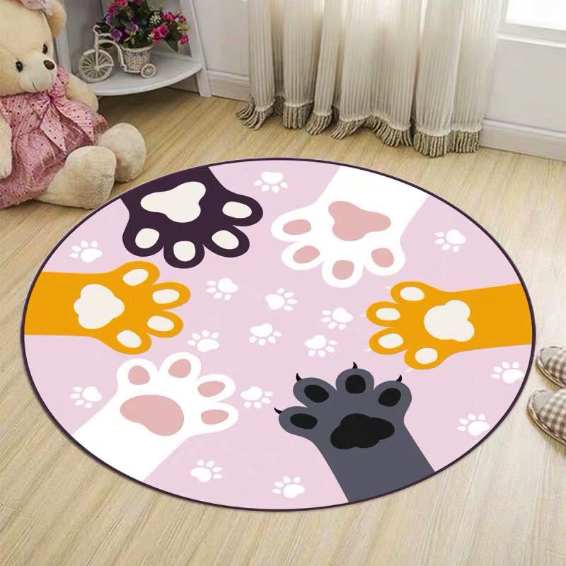 厚さ：0.6cm* サイズ：直徑80cmサイズの違うものもございます。60cm(3500円）100cm(5400円）120cm（7600円）140cm（8900円）160cm（12000円）値段も変ってきますので、ご検討頂けましたら幸いです...