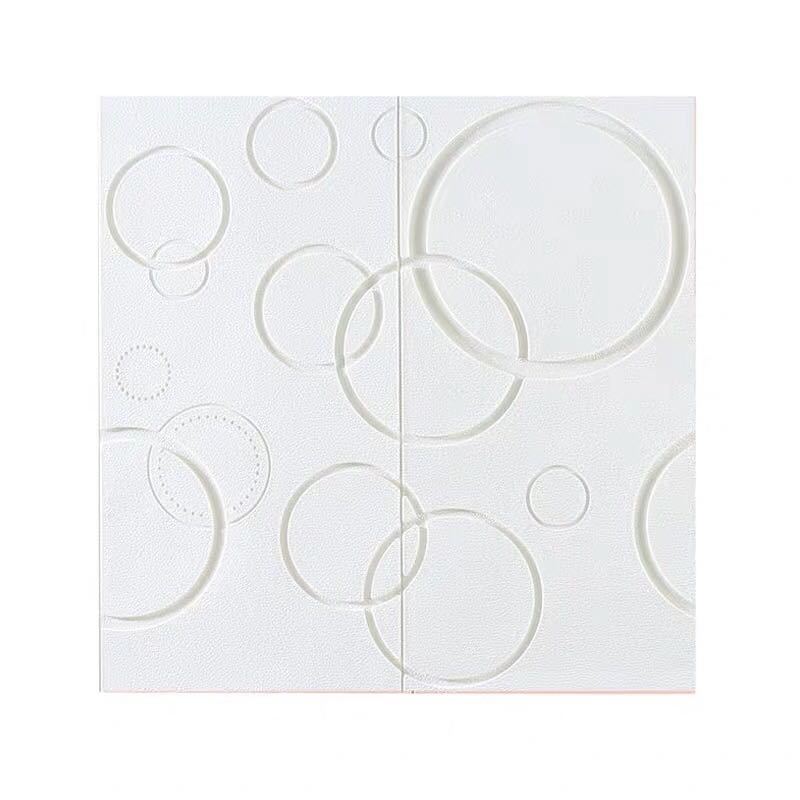 ◆厚さ：0.5cm◆状態：新品◆材質：XPEエコ フォーム◆50枚 70cm×70cm◆裏面に粘着性があり、はがすと、壁に貼ることができる3D壁紙◆防水 汚い防止 カビ防止◆貼り付け方は簡単。各場所に適用！◆手作業での採寸の為、若干誤差があ...