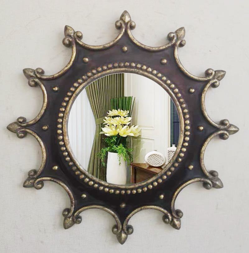 サイズ(cm) ： 幅58 x 高さ58材質 ： ミラー　樹脂　他重さ：3kg★複数ご注文の場合やお急ぎの場合は必ず事前に納期のお質問をお願いいたします。＊＊＊＊＊＊＊＊＊＊＊＊＊＊＊＊＊＊注意事項1、ランプがつくかどうかの確認をしてから出...