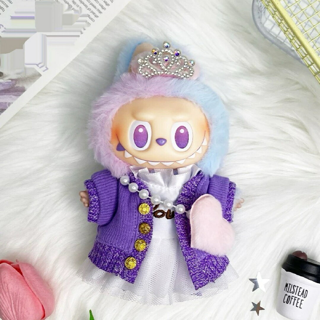 商品説明 POPMARTポップマート&nbsp;LABUBU&nbsp;ラブブ商品は着替えのみ、labubu本体を付いてないです。セット内容＊頭飾りx&nbsp;1点＊服x&nbsp;1点＊バッグ※ぬいぐるみ本体は付属しません※丁寧にお作り...
