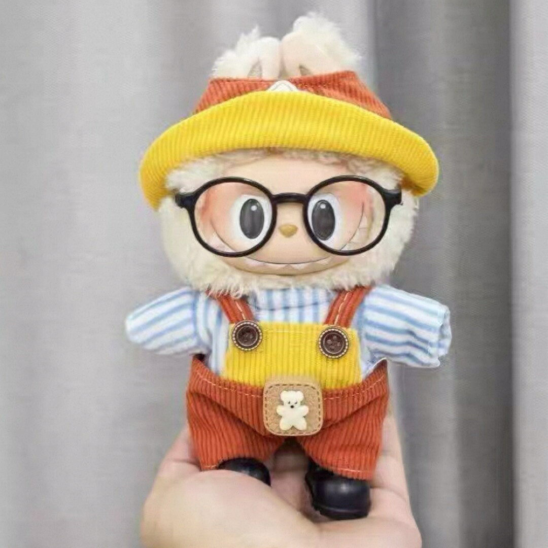商品説明 POPMARTポップマート&nbsp;LABUBU&nbsp;ラブブ商品は着替えのみ、labubu本体を付いてないです。人形は含まれません。セット内容☆&nbsp;帽子☆&nbsp;上着&nbsp;☆&nbsp;オーバーオール☆&...