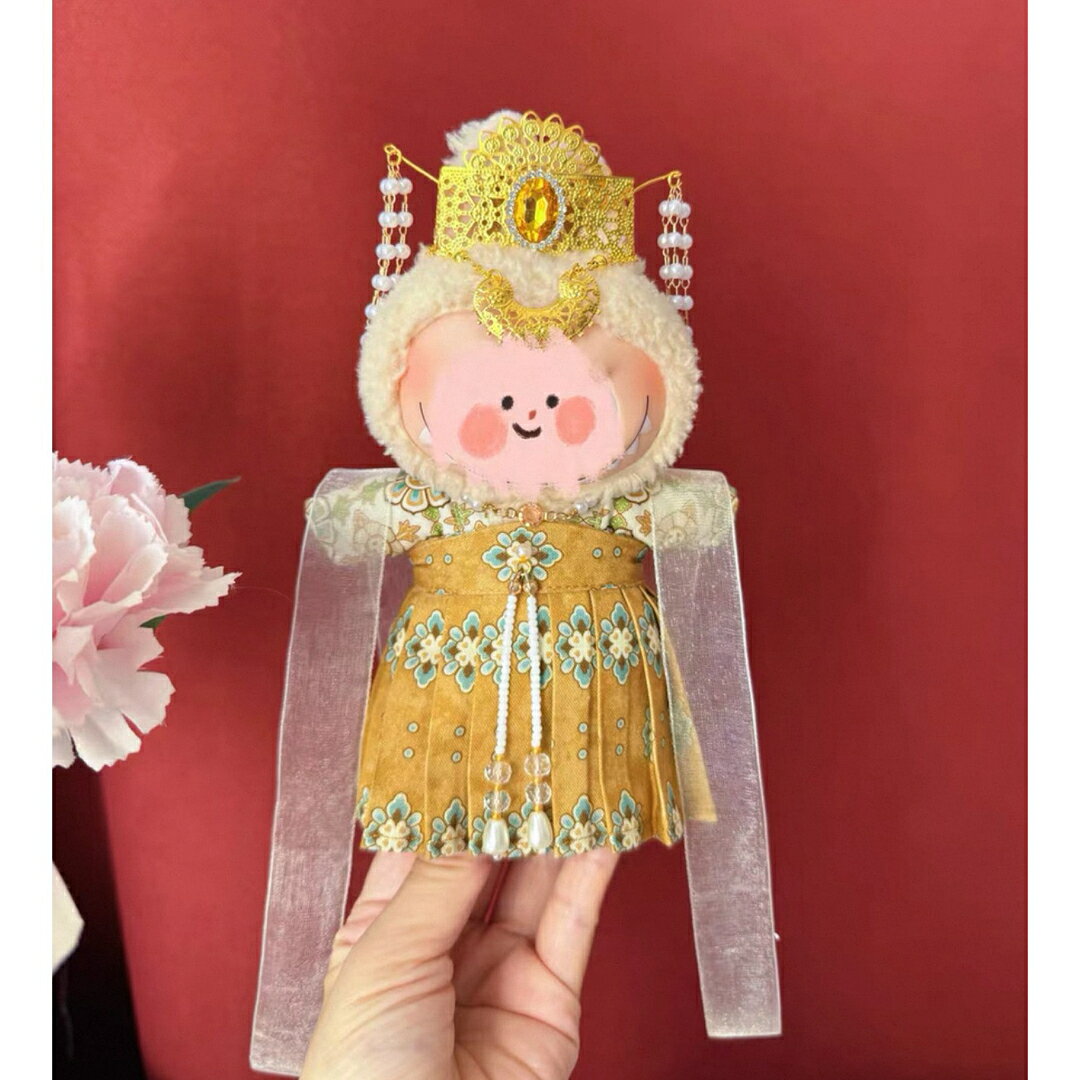 商品説明 POPMARTポップマート&nbsp;LABUBU&nbsp;ラブブ商品は着替えのみ、labubu本体を付いてないです。商品内容（人形は含まれません） 1.頭飾り 2.服 ※人形は含まれておりません。※丁寧にお作りしていますが、素...