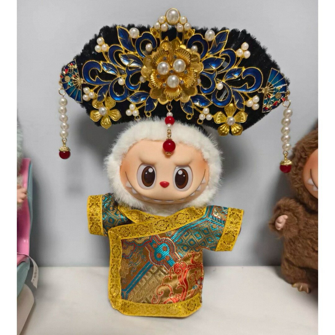商品説明 POPMARTポップマート&nbsp;LABUBU&nbsp;ラブブ商品は着替えのみ、labubu本体を付いてないです。商品内容（人形は含まれません） 1.頭飾り 2.服 ※人形は含まれておりません。※丁寧にお作りしていますが、素...