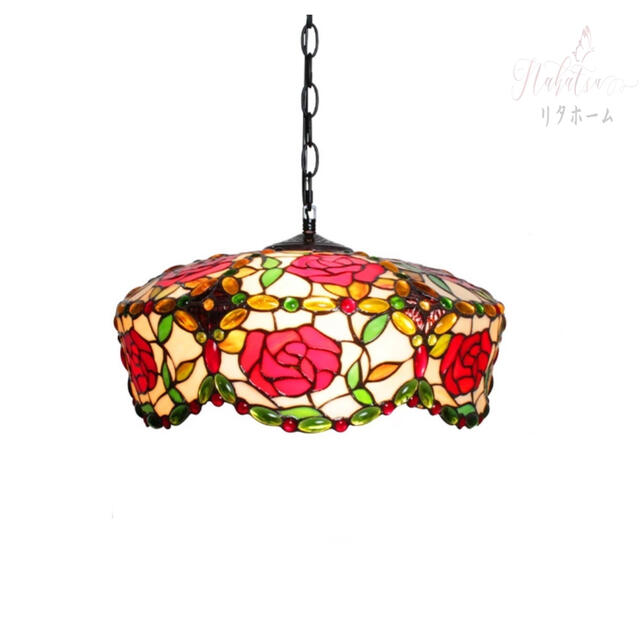 商品説明 外寸サイズ ：幅40x 高さ20（cm)ワット数 ：　電球40W（E26）素材：樹脂、合金、鉄、ガラス?★取付方法：電源直結タイプです、裏側に電線の結線がございます。照明器具は天井でネジを固定する必要です。取付は電線接続が必要なの...