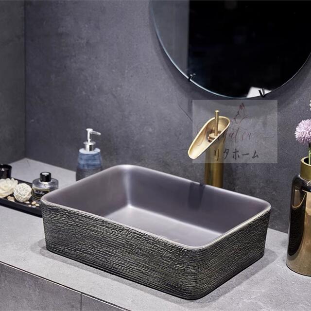 商品説明 状態：新品未使用サイズ（cm）：幅：47奥行き：35高さ：13素材：陶磁器取付について：取付工事はお近くの工務店様にご相談してください＜ 重量物なので同梱はできません ＞ ☆☆★★★★★★★★★★★★★☆☆ ◆お客様のご覧になって...