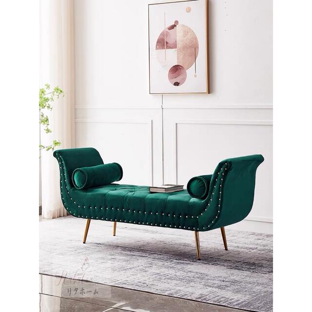 商品説明 材質：ベルベット丶金属サイズ：幅120 x奥行き70 x高さ46 （cm）☆☆★★★★★★★★★★★★★☆☆◆お客様のご覧になっているモニター等により多少色が異なる場合がございます。あらかじめご了承ください。◆複数ご注文の場合やお...