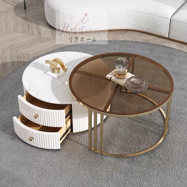 商品説明 商品説明状態：新品未使用サイズ：幅80 x 高さ45（cm)　　 ：幅60 x 高さ35（cm)素材：合金丶強化ガラス丶鉄丶岩板丶他