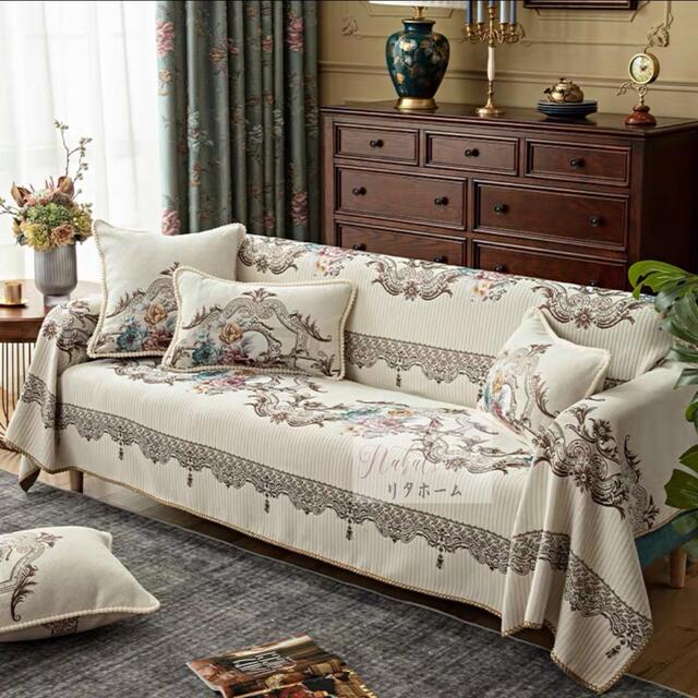 商品説明 サイズ：三人掛け　190x260(cm)材質:高級ポリエステル100%サイズオーダー可能です☆☆★★★★★★★★★★★★★☆☆ ◆お客様のご覧になっているモニター等により多少色が異なる場合がございます。あらかじめご了承ください。 ...