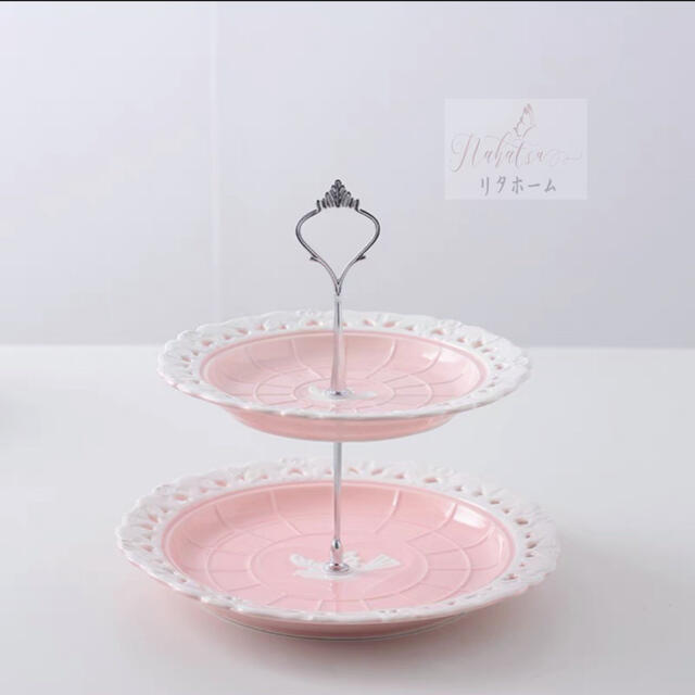 商品説明 プレート(大)： Φ27cmプレート(中)： Φ21cm高さ：24cm☆☆★★★★★★★★★★★★★☆☆ ◆お客様のご覧になっているモニター等により多少色が異なる場合がございます。あらかじめご了承ください。 ◆複数ご注文の場合やお...