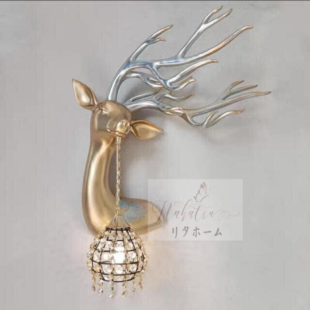 商品説明 サイズ ：約 幅50 x 高さ65 (cm)ワット数 ：　電球40W×1個（E26）素材：ガラス、樹脂、合金、鉄★取付方法：電源直結タイプです、裏側に電線の結線がございます。照明器具は天井でネジを固定する必要です。取付は電線接続が...
