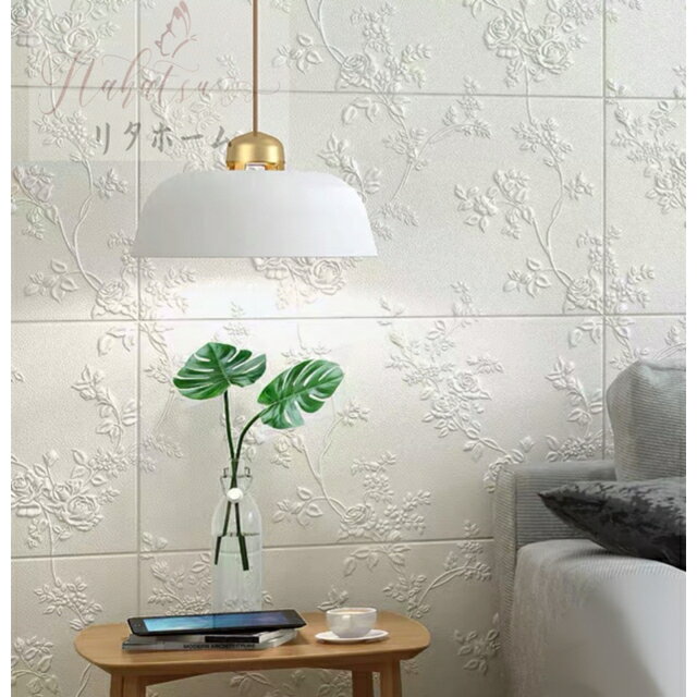 商品説明 ◆状態：新品◆材質：XPEエコ フォーム◆50枚 70cm×70cm◆裏面に粘着性があり、はがすと、壁に貼ることができる3D壁紙◆防水 汚い防止 カビ防止◆貼り付け方は簡単。各場所に適用！◆手作業での採寸の為、若干誤差がある場合が...