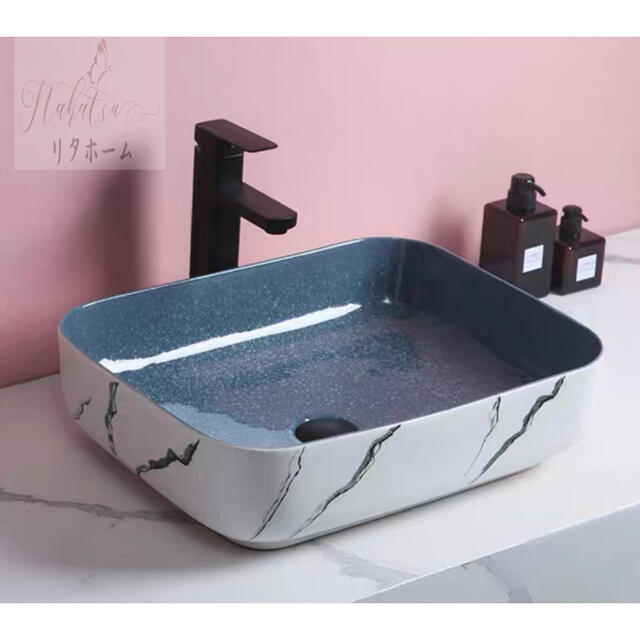 商品説明 状態 ：新品未使用 外寸サイズ（cm）：幅：48奥行き：37高さ：15素材：陶磁器取付について：取付工事はお近くの工務店様にご相談してください＜ 重量物なので同梱はできません ＞☆☆★★★★★★★★★★★★★☆☆◆お客様のご覧にな...