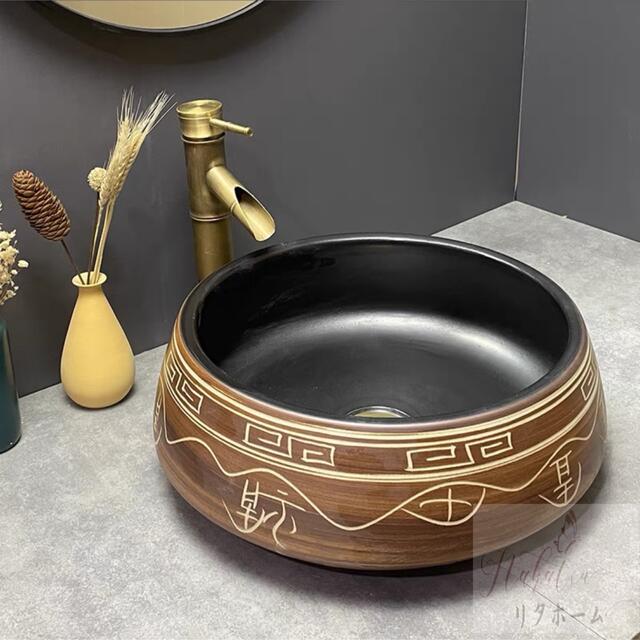 商品説明 状態 ：新品未使用 外寸サイズ（cm）：幅：41奥行き：41高さ：16素材：陶磁器取付について：取付工事はお近くの工務店様にご相談してください＜ 重量物なので同梱はできません ＞☆☆★★★★★★★★★★★★★☆☆◆お客様のご覧にな...