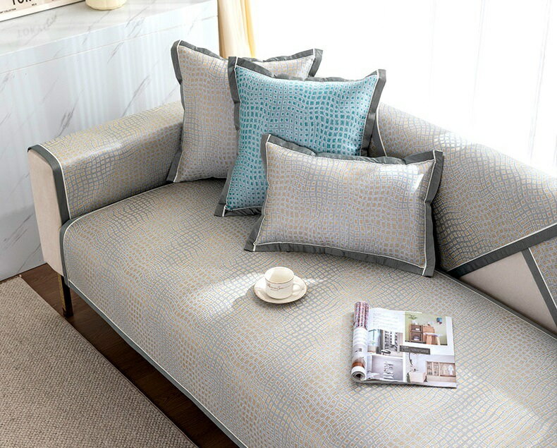 SO155夏用冷感ソファーシート ソファーカバー シーズン通用タイプ サイズオーダー可能 滑りどめ生地 1点セット ソファーカバー A/SO155シートカバー : 一点 : 70 x 150 （cm)材質:ポリエステル、エステル★底は滑りど...