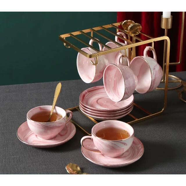 商品説明 素材・材質:陶器&nbsp;セット内容:カップ＆ソーサー6客(120ml)スプーンx6点カップランクx1点☆☆★★★★★★★★★★★★★☆☆◆お客様のご覧になっているモニター等により多少色が異なる場合がございます。あらかじめご了承...