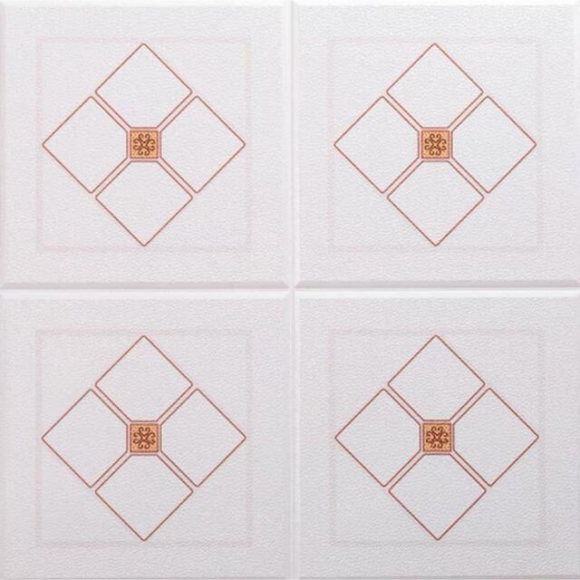 商品説明 ◆厚さ：0.6cm◆状態：新品◆材質：XPEエコ&nbsp;フォーム◆50枚&nbsp;70cm×70cm◆裏面に粘着性があり、はがすと、壁に貼ることができる3D壁紙◆防水&nbsp;汚い防止&nbsp;カビ防止◆貼り付け方は簡単...