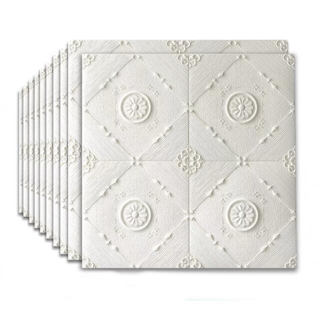 商品説明 ◆厚さ：0.8cm◆状態：新品◆材質：XPEエコ&nbsp;フォーム◆50枚&nbsp;70cm×70cm◆裏面に粘着性があり、はがすと、壁に貼ることができる3D壁紙◆防水&nbsp;汚い防止&nbsp;カビ防止◆貼り付け方は簡単...