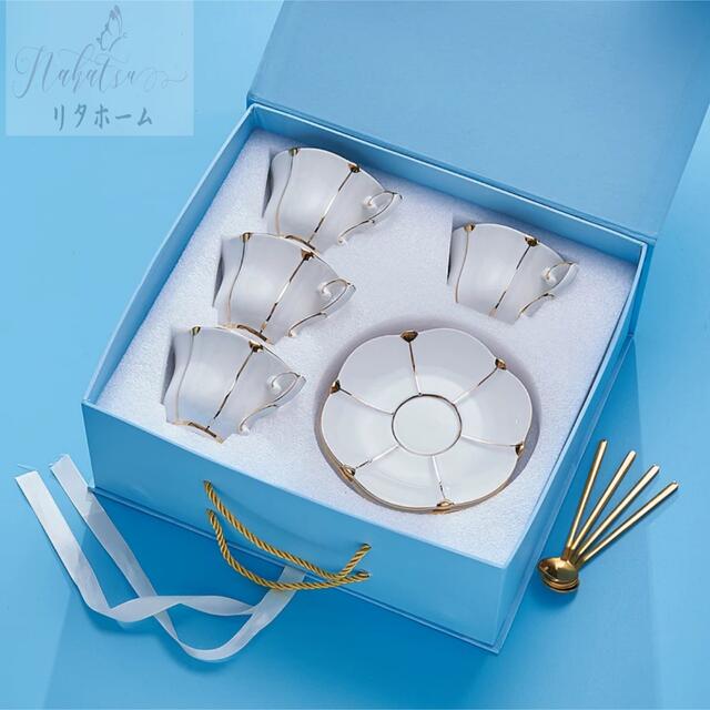 商品説明 材質:陶器&nbsp;セット内容:カップ＆ソーサー4客スプーンx4点☆☆★★★★★★★★★★★★★☆☆◆お客様のご覧になっているモニター等により多少色が異なる場合がございます。あらかじめご了承ください。◆複数ご注文の場合やお急ぎの...