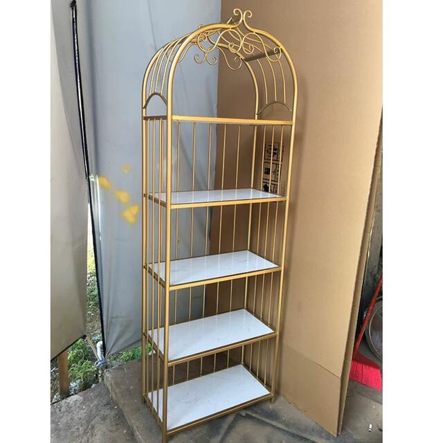 商品説明 【商品仕様】本体寸法：幅50&nbsp;×奥行30&nbsp;x&nbsp;高さ170&nbsp;cm商品状態：新品カラー：写真通り材質：鉄、ラッカー塗装、人造大理石☆☆★★★★★★★★★★★★★☆☆&nbsp;◆お客様のご覧にな...