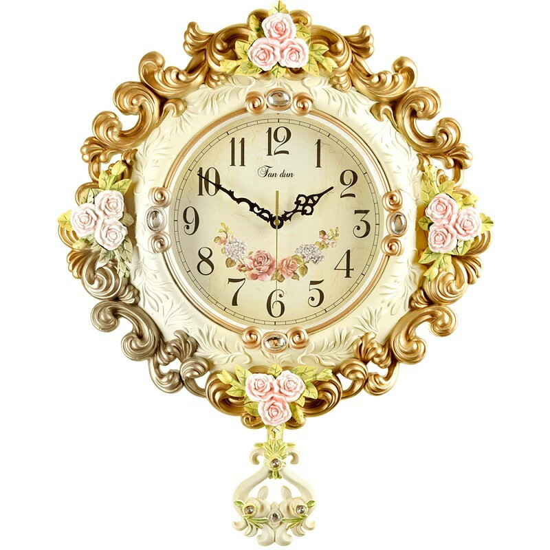 品格のあるインテリア空間をお求めの方にお薦めします。結婚、新築のお祝いにも最高デ〜スヨーロッパ風スタイルの重厚さとクラシックさが感じられる洗練されて製作された掛け時計です。豪華で独特なデザインに仕上げ、個性のある空間を演出したい方におすすめ...