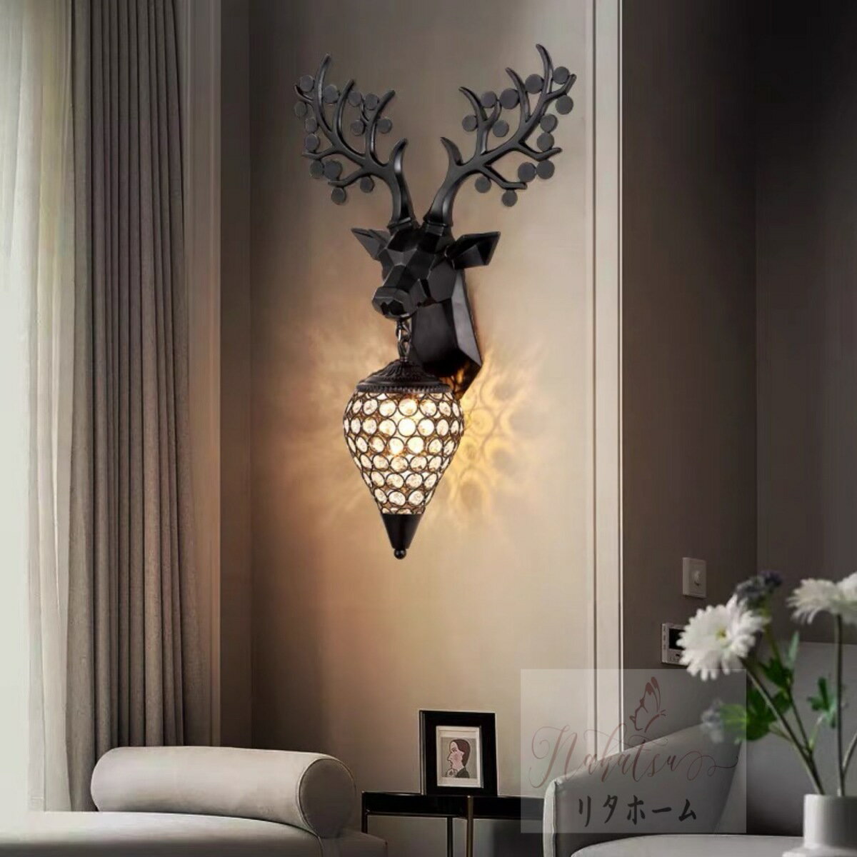 壁掛け照明 ブラケットライト 壁掛け灯 ．玄関照明 間接照明 インテリア照明 壁掛け照明 ・使用LED・外寸サイズ：(約）幅55 ×高さ68（cm ）★取付方法：電源直結タイプです、裏側に電線の結線がございます。照明器具は天井でネジを固定す...