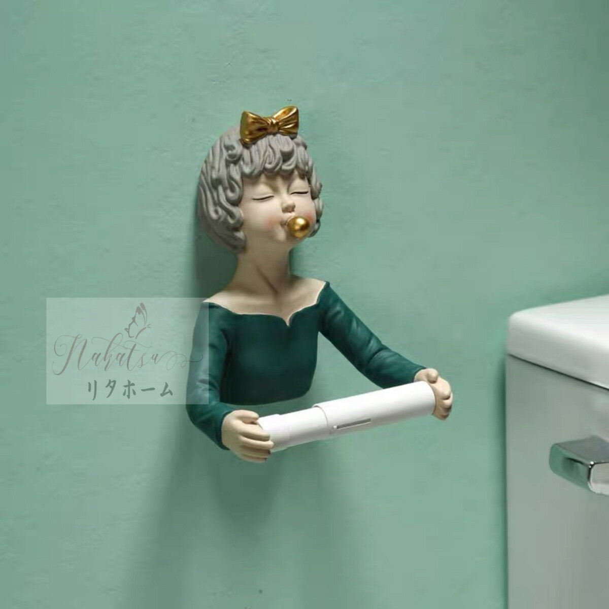 トイレットペーパーホルダー インテリア雑貨 ティッシュケース パグ雑貨 ペーパーホルダー 材質：ABS樹脂 プラスチック☆☆★★★★★★★★★★★★★☆☆◆お客様のご覧になっているモニター等により多少色が異なる場合がございます。あらかじめご...