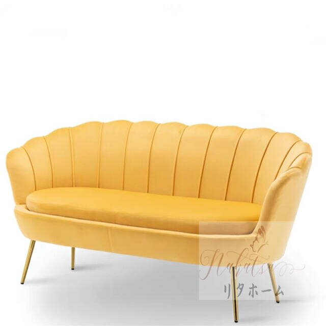 ソファー 2人掛けソファ− 姫系家具 ソファー サイズ：幅120 x 奥行73 x高さ78(cm)素材：絨布★購入後のキャンセルは、ご遠慮ください。★検品のため開封してある場合があります。★複数ご注文の場合やお急ぎの場合は必ず事前に納期のお...