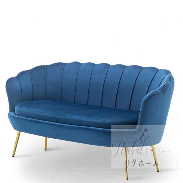 ソファー 2人掛けソファ− 姫系家具 ソファー サイズ：幅120 x 奥行73 x高さ78(cm)素材：絨布★購入後のキャンセルは、ご遠慮ください。★検品のため開封してある場合があります。★複数ご注文の場合やお急ぎの場合は必ず事前に納期のお...