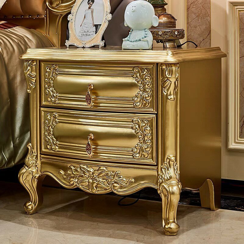 高級ベッドサイド用テーブル サイドテーブル 収納キャビネット 引き出しチェスト キャビネット 【商品詳細】状態：新品未使用サイズ ：幅55 x奥行42x高さ55 (cm)オーダー製17日〜25日掛かります☆☆★★★★★★★★★★★★★☆☆ ...